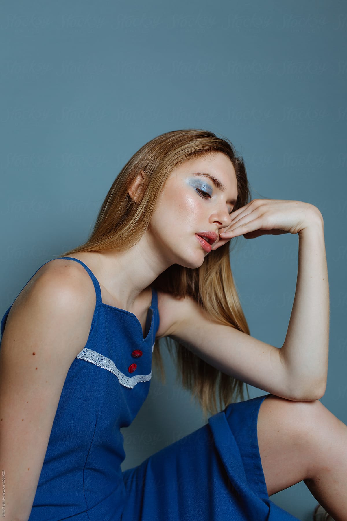 "Portrait Of A Beautiful Young Woman" by Stocksy Contributor "Kayla ...