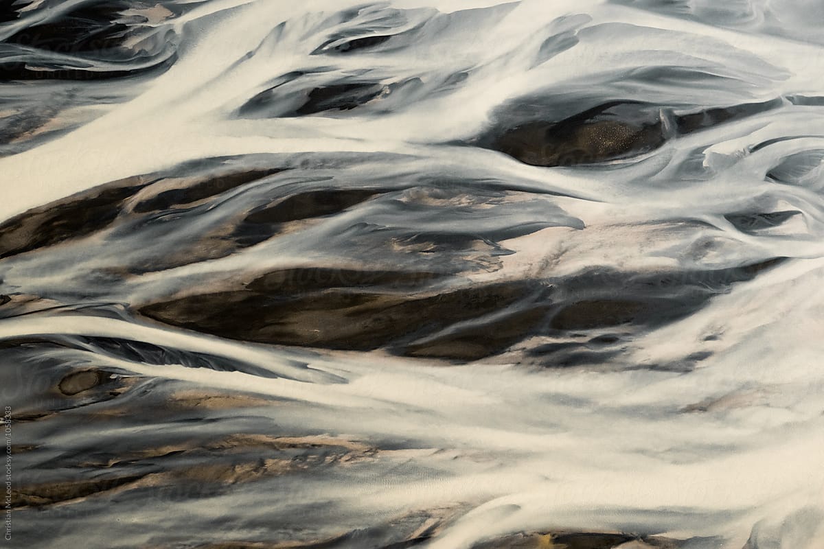 "Icelandic Glacial River Flow" by Stocksy Contributor "Ansel Collective ...