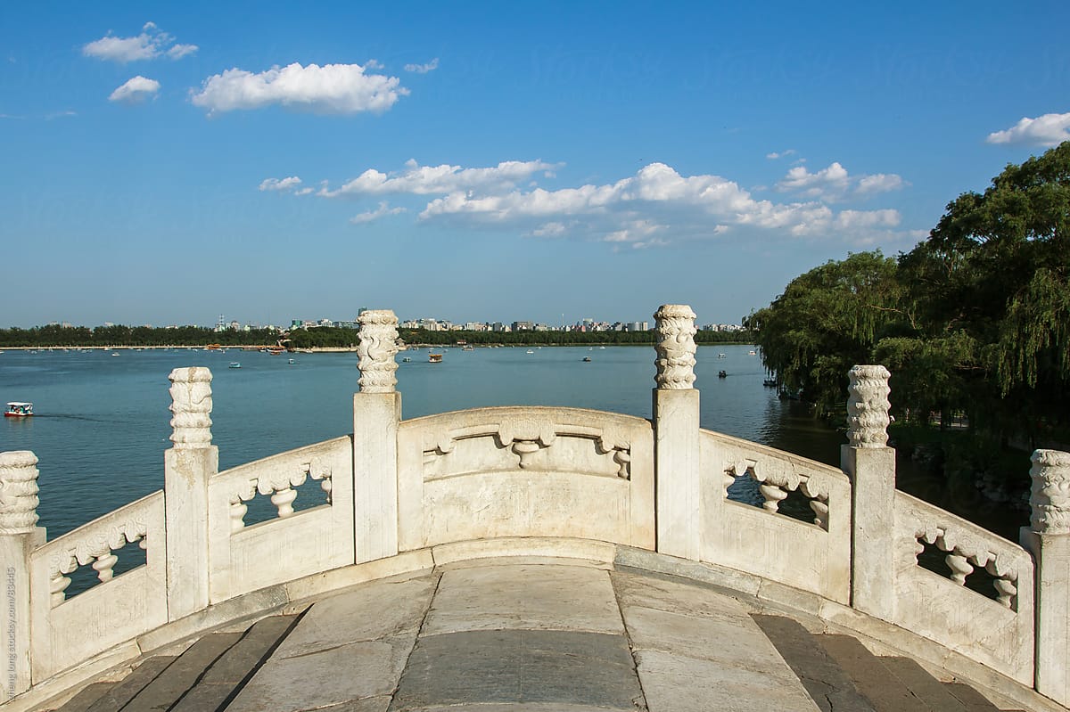 "Marble Arch In Summer Palace" by Stocksy Contributor "Zheng Long ...