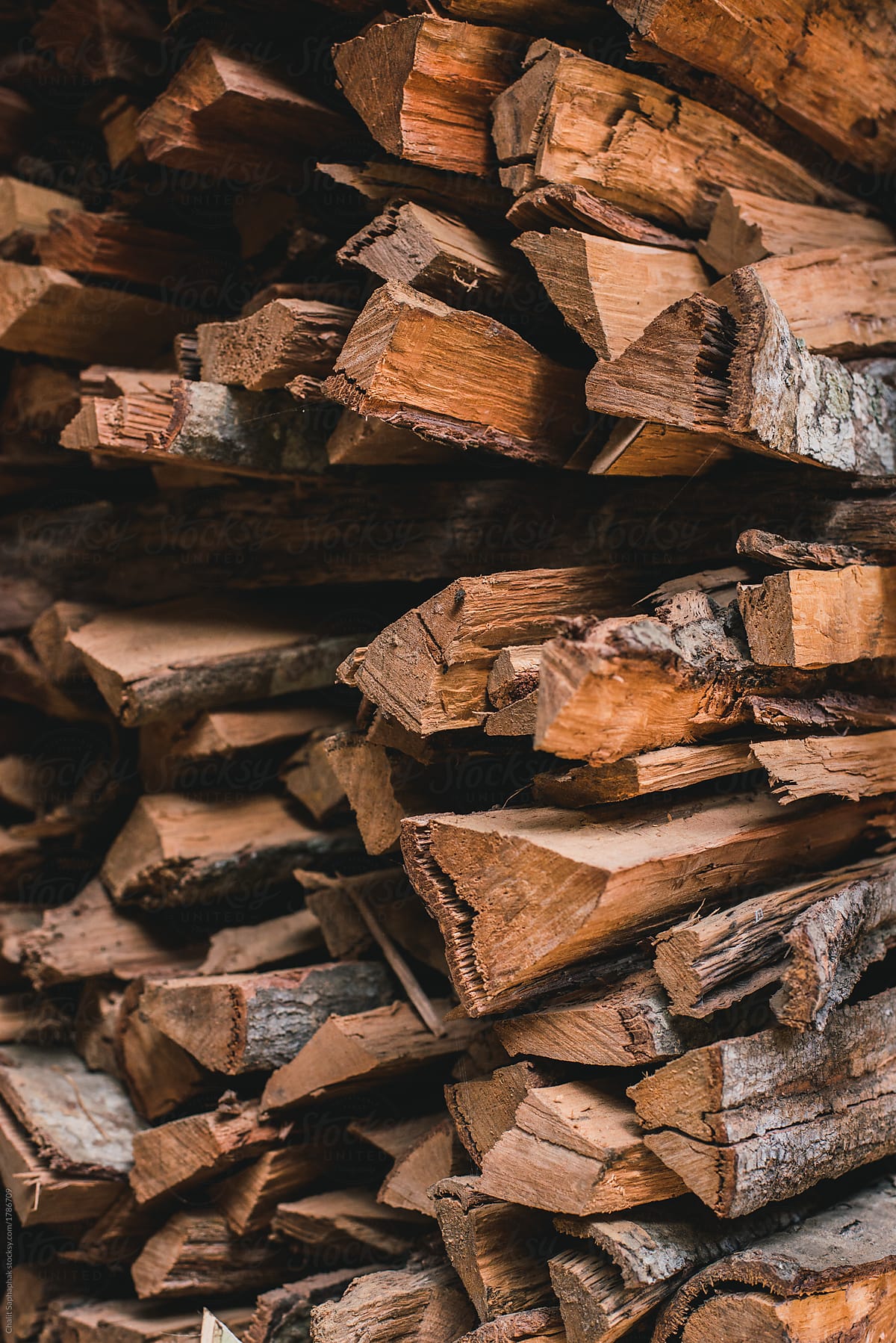 "Firewood" by Stocksy Contributor "Chalit Saphaphak" - Stocksy