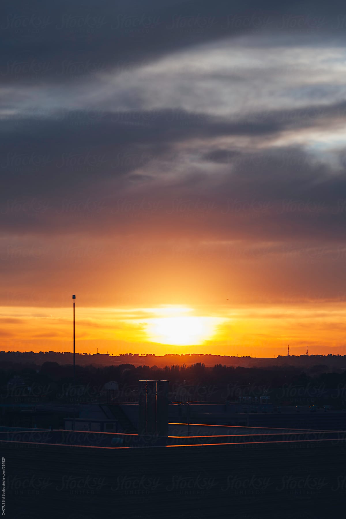 "Cityscape At Sunset" by Stocksy Contributor "CACTUS Creative Studio ...