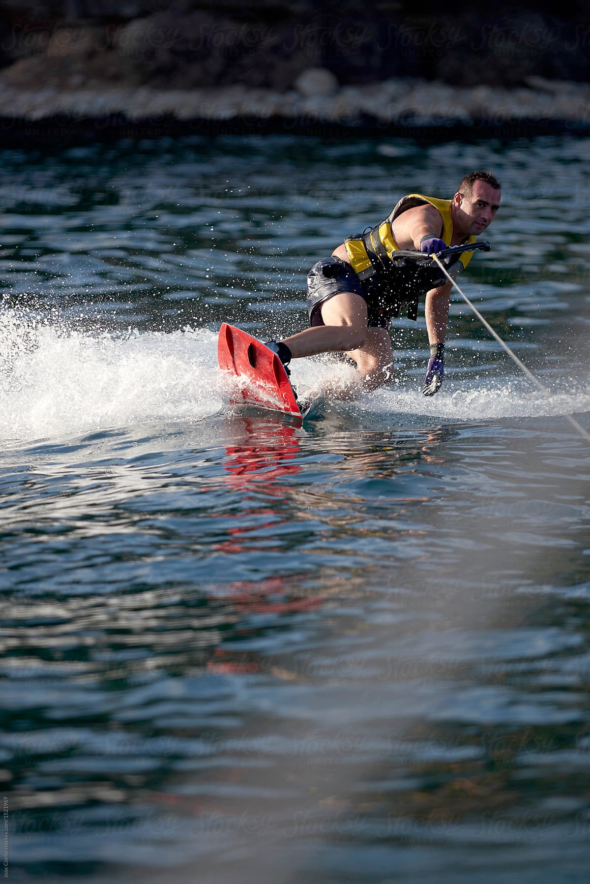 "Wake Surf" by Stocksy Contributor "Jose Coello" - Stocksy