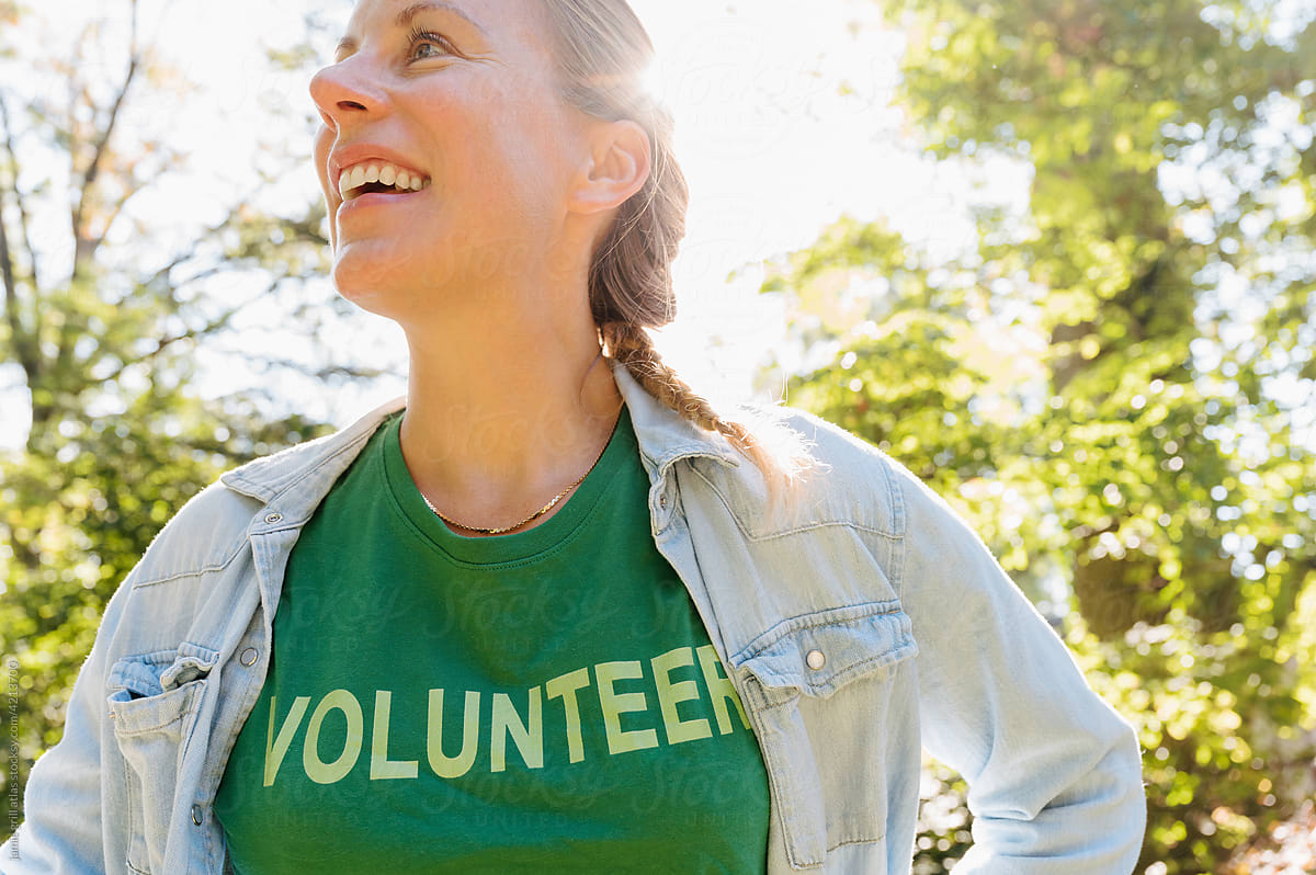 "Green Volunteer" by Stocksy Contributor "jamie grill atlas" - Stocksy