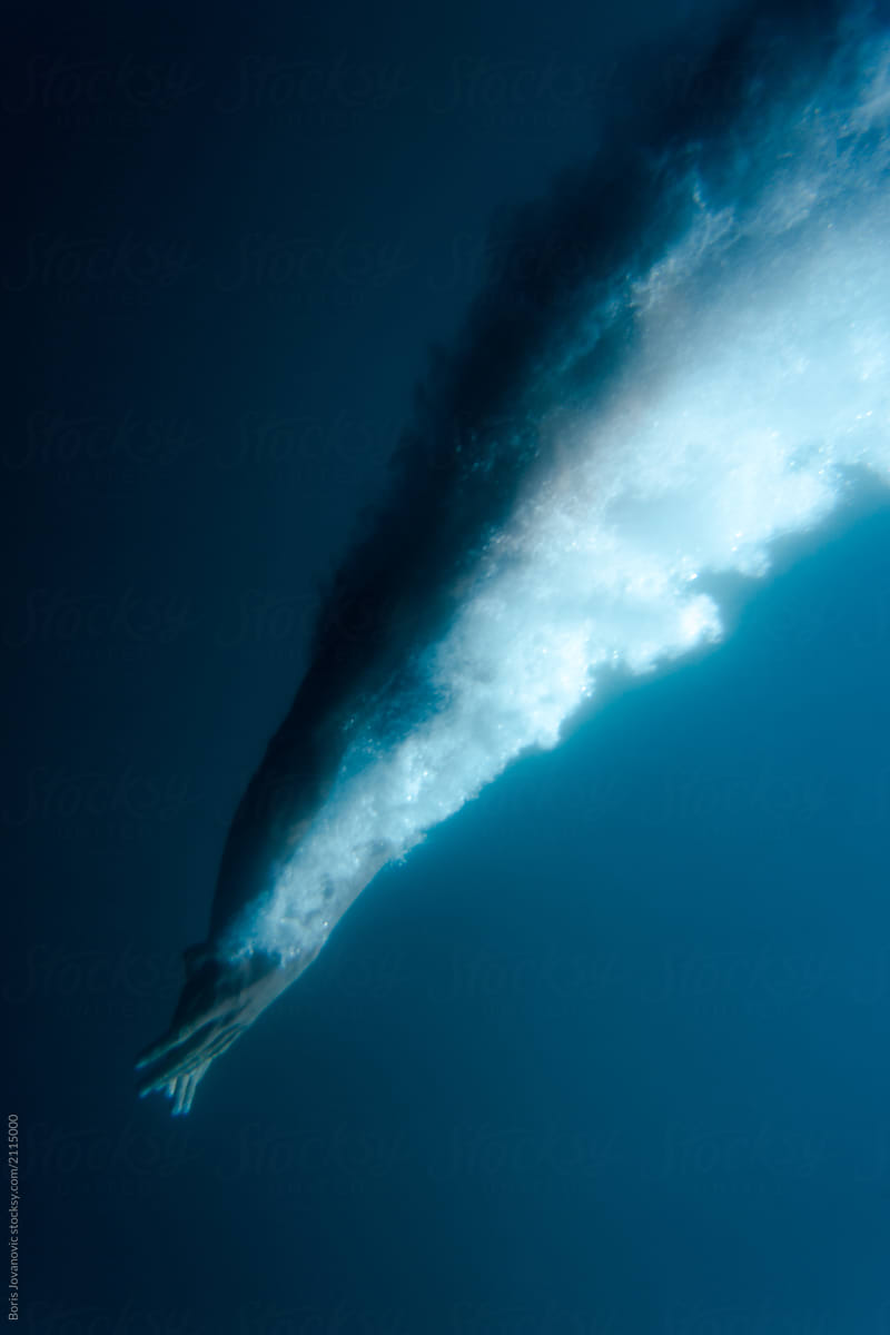 "Teenager Jumping In To A Deep Water" by Stocksy Contributor "Boris ...