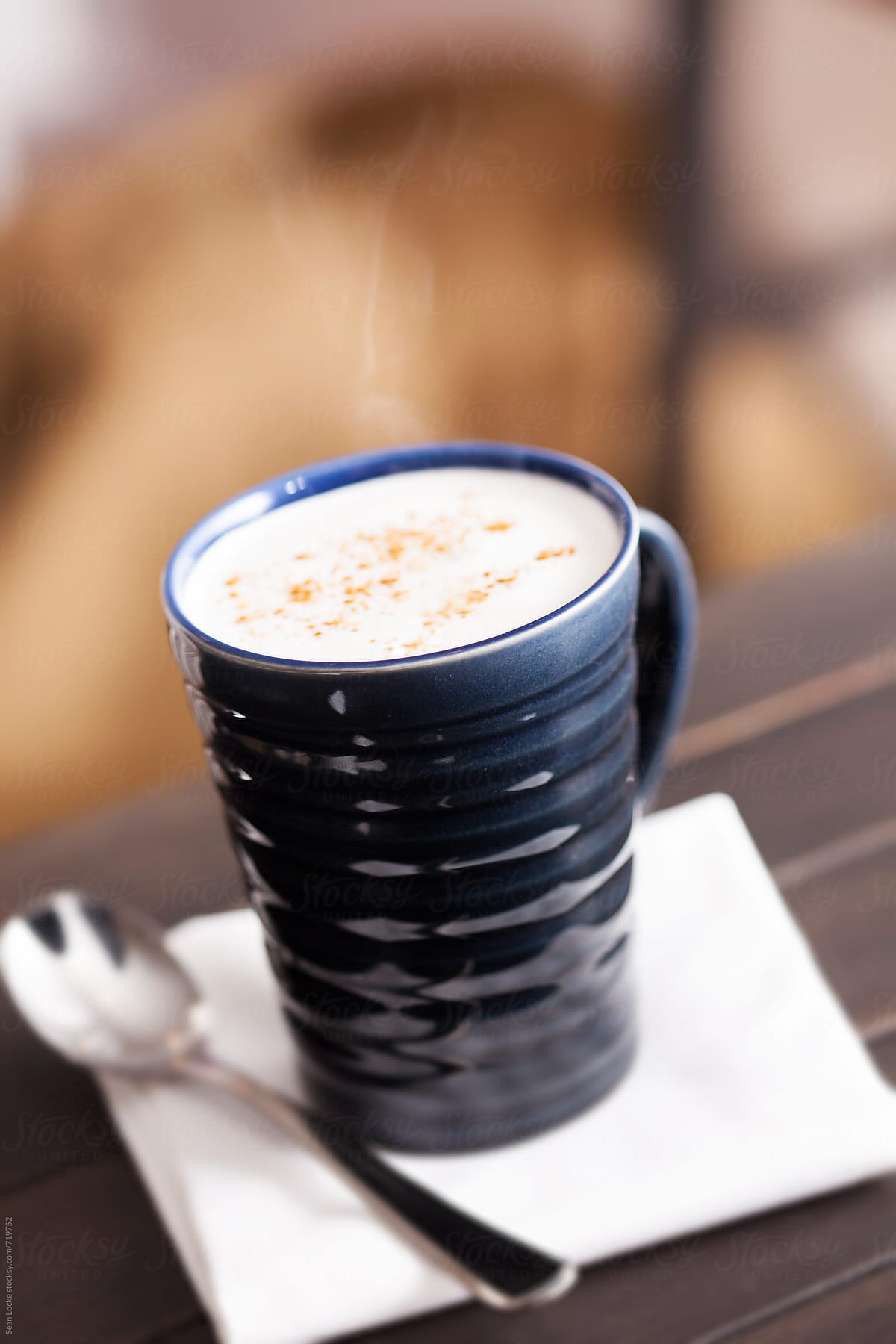 "Hot Chai Drink With Frothy Foam" by Stocksy Contributor "Sean Locke ...