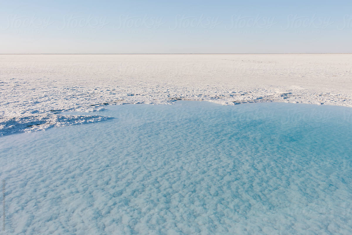 "Standing Water On Salt Flats, Utah" by Stocksy Contributor "Rialto ...