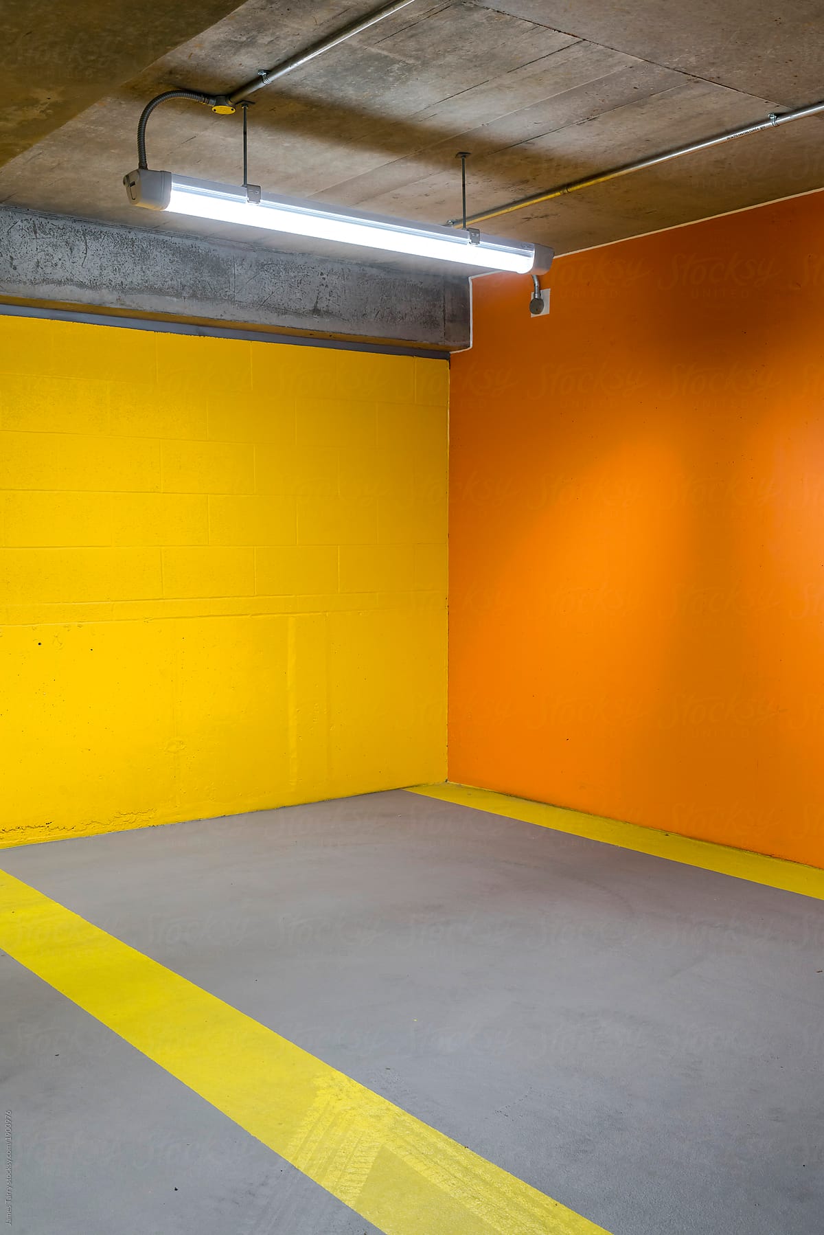 "Colorful Car Park" by Stocksy Contributor "James Tarry" - Stocksy