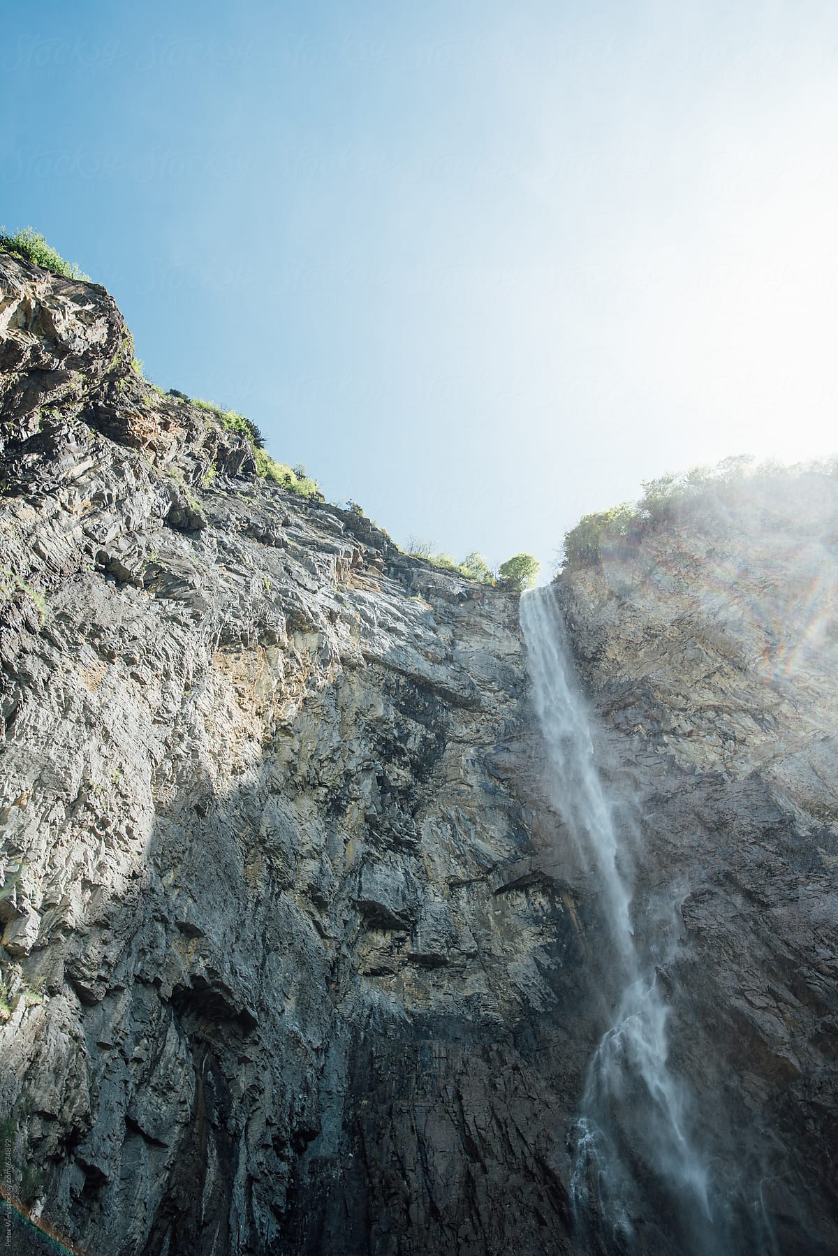 "Seerenbachfall Waterfall" by Stocksy Contributor "Peter Wey" - Stocksy