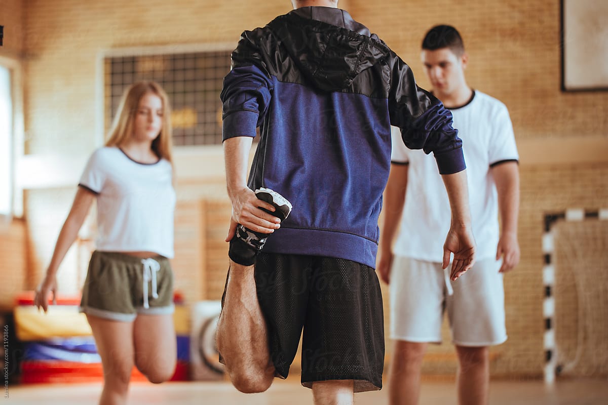 "Students In School Gym" by Stocksy Contributor "Lumina" - Stocksy
