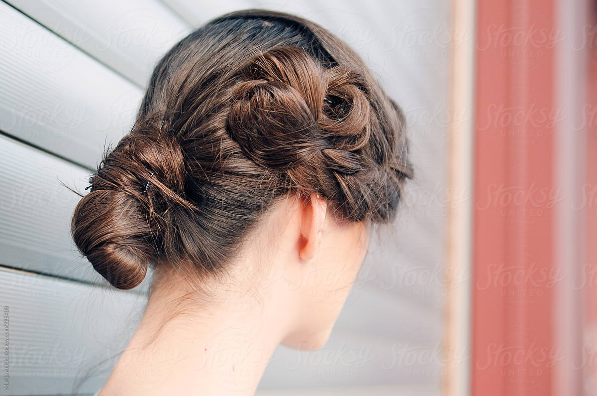 "Hairdresser Making Hairstyle For Fashion Show" by Stocksy Contributor ...