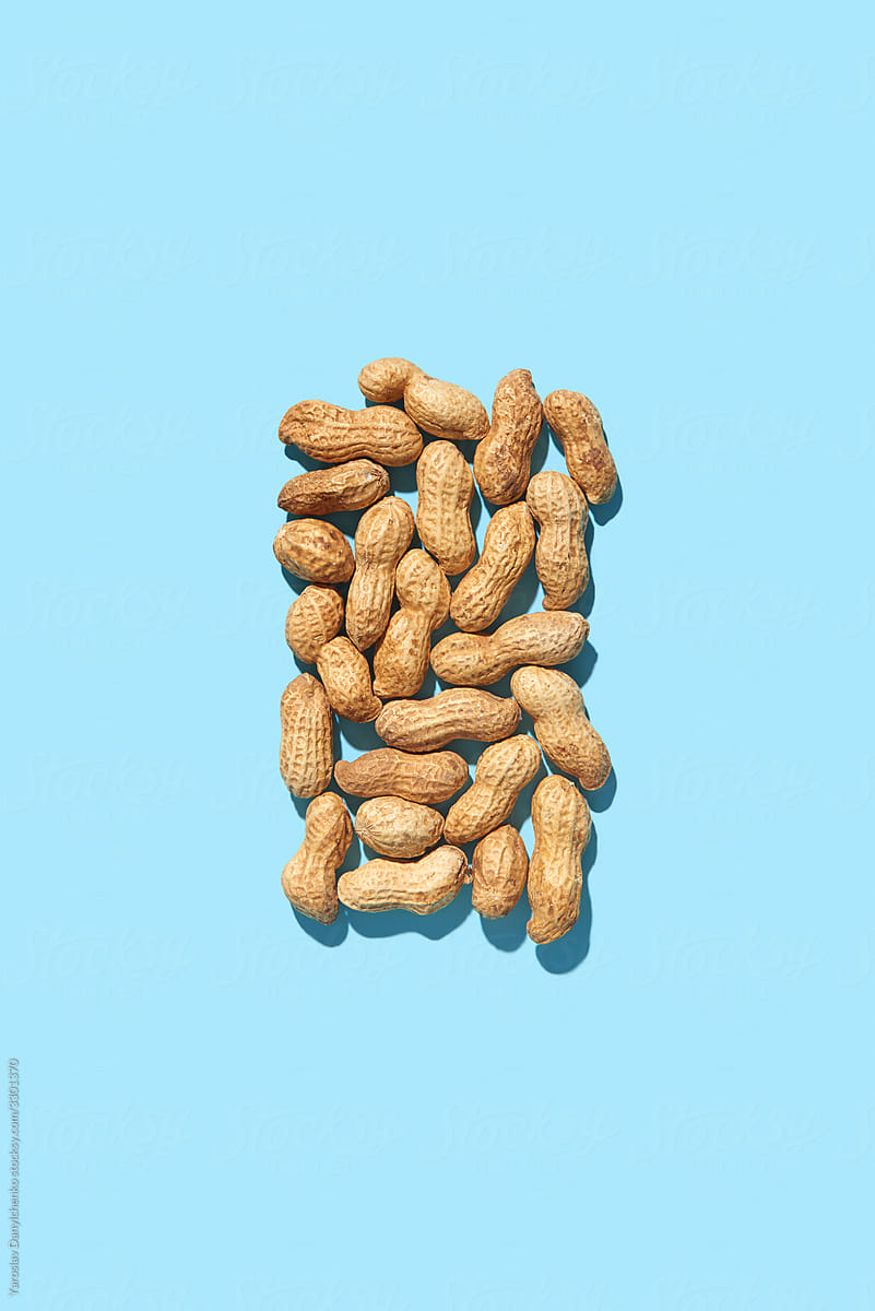 "Rectangular Pattern From Peanuts Beans." by Stocksy Contributor ...