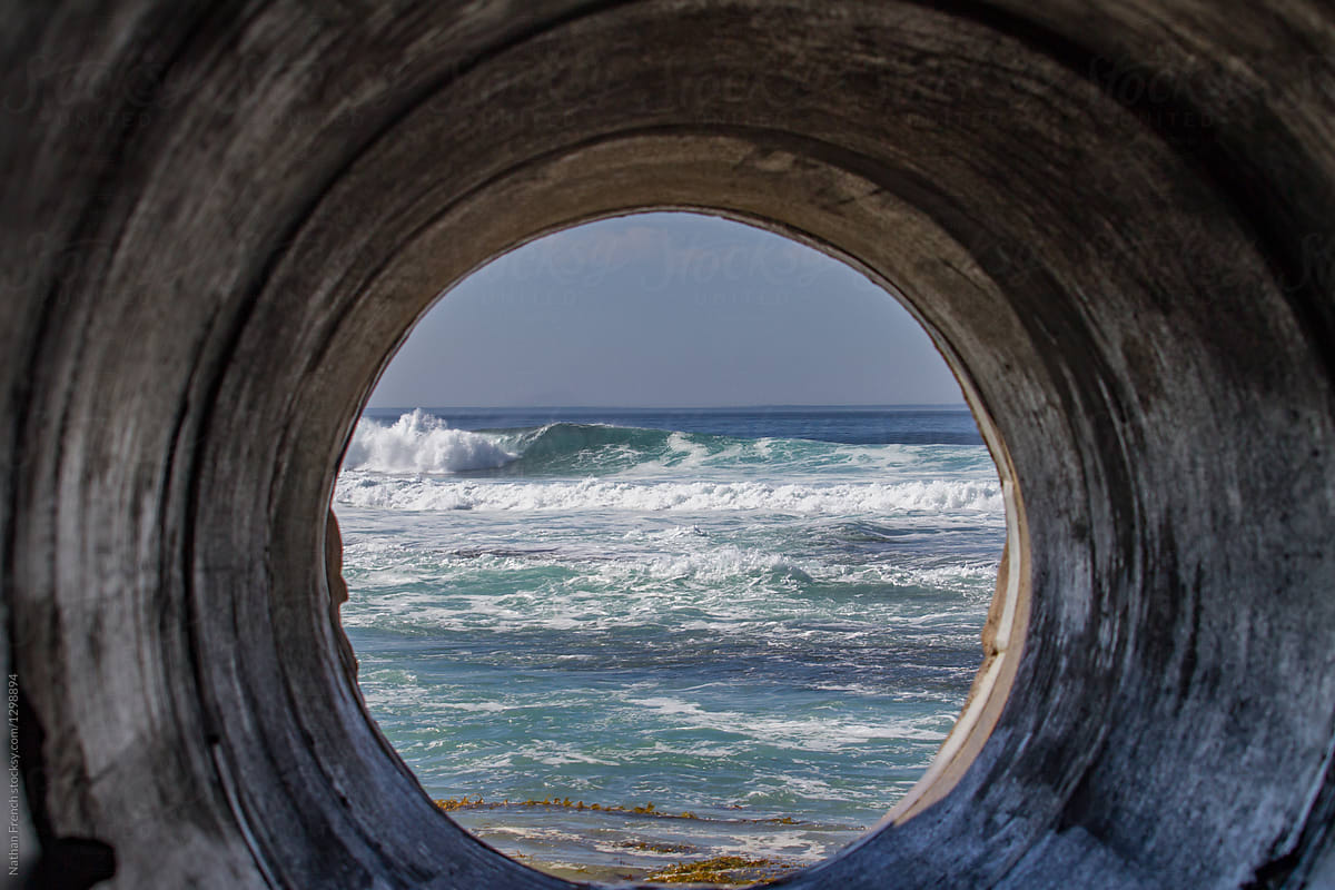 "Storm Drain Surf" by Stocksy Contributor "Nathan French" - Stocksy