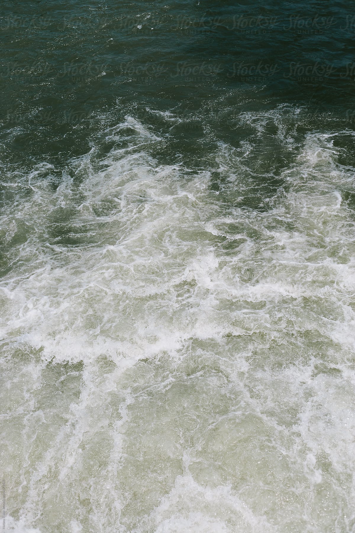 "Foamy Waves In The River" by Stocksy Contributor "Natasa Kukic" - Stocksy