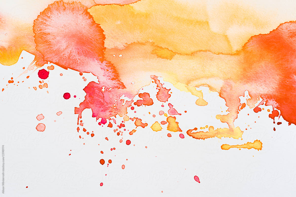 "An Abstract Watercolor Painting" by Stocksy Contributor "Alison ...