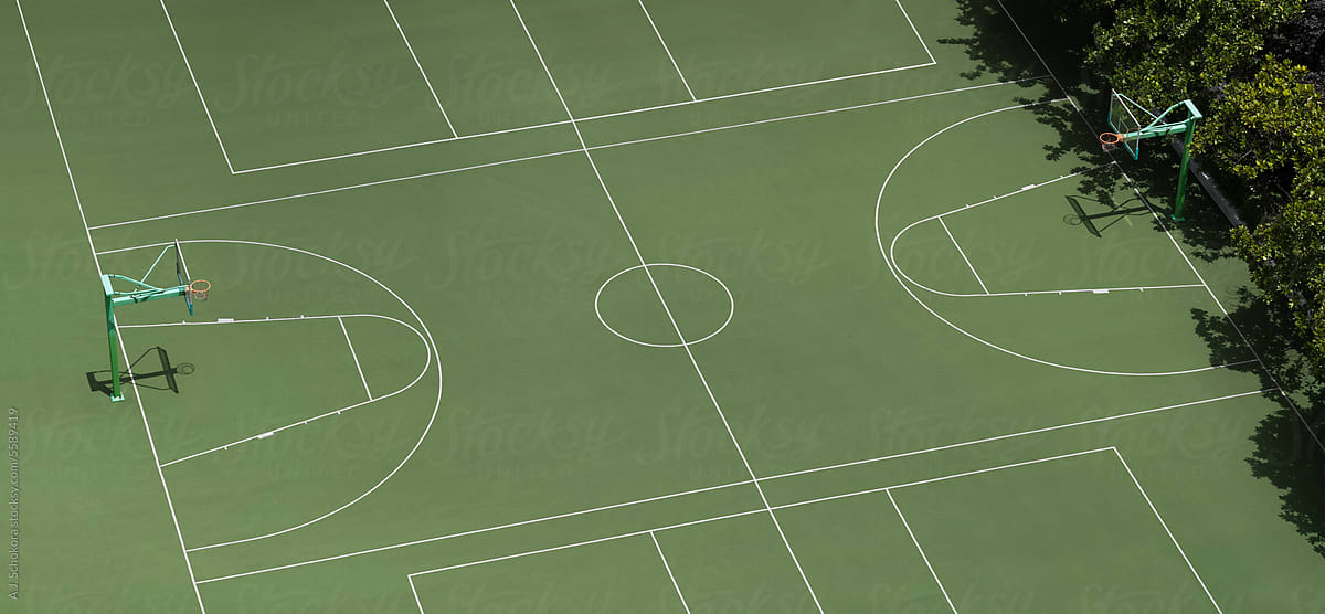 Basketball Court Top View