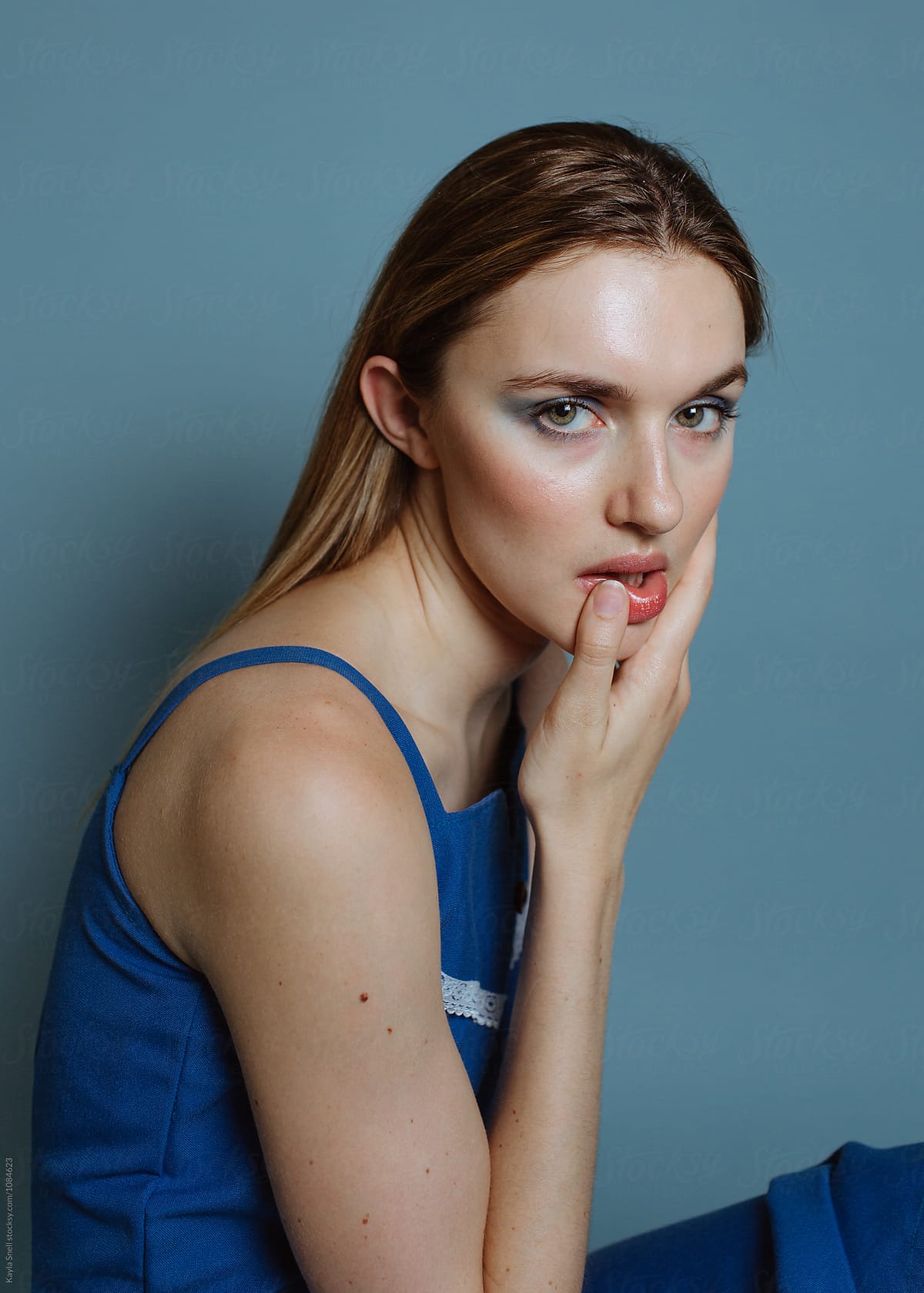 "Portrait Of A Beautiful Young Woman" by Stocksy Contributor "Kayla ...