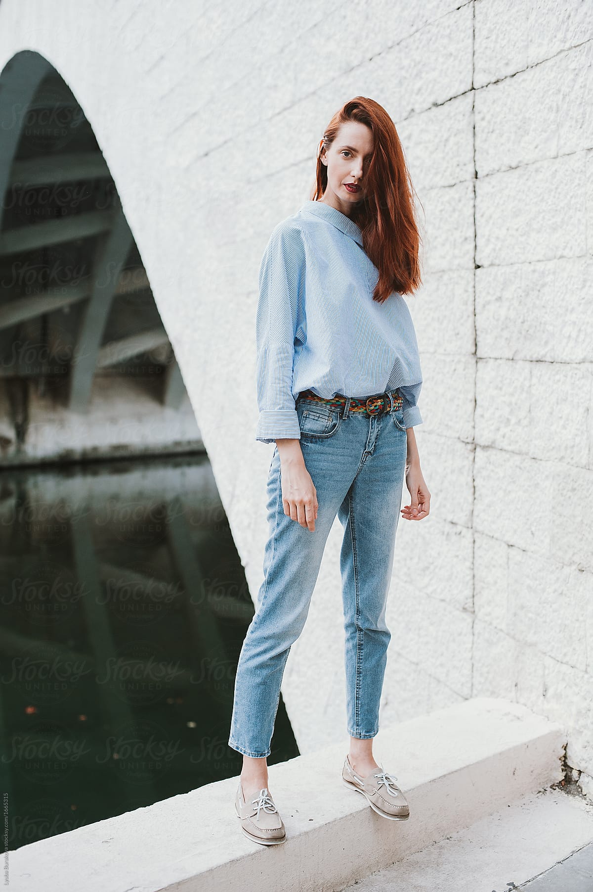"Stylish Woman Posing Outdoors" by Stocksy Contributor "Amor Burakova ...