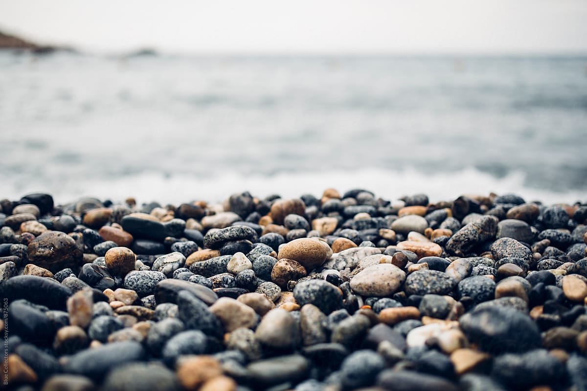 "Close Up Rocky Coast" by Stocksy Contributor "Jordi Rulló" - Stocksy
