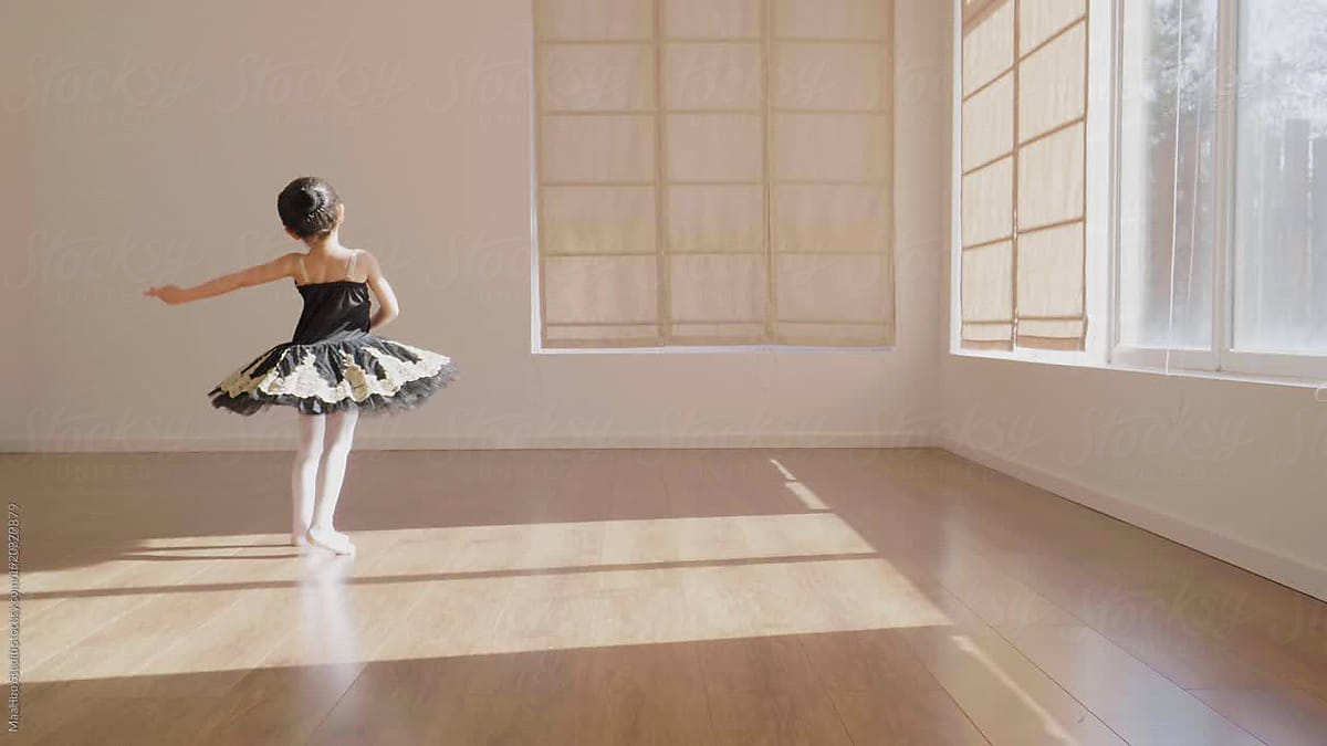 "Girl Practicing Ballet In Ballet Studio" by Stocksy Contributor ...