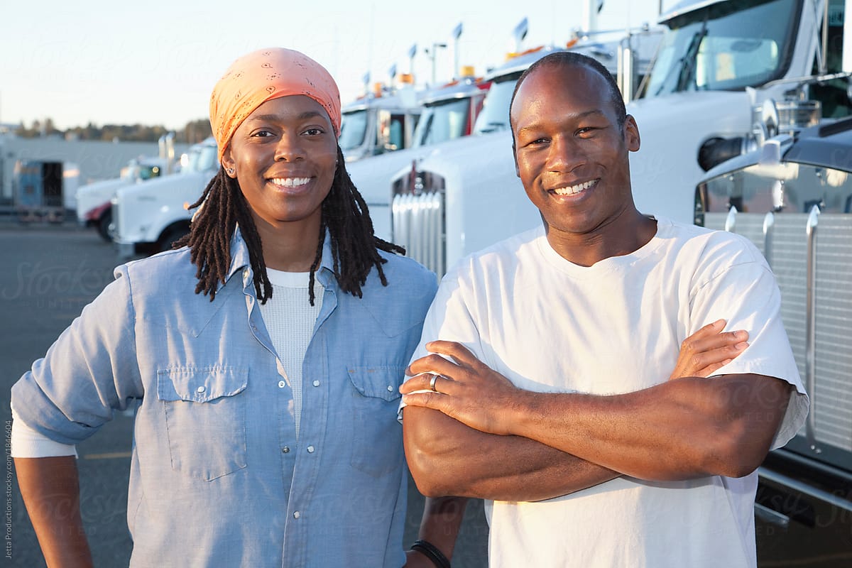 "African American Truck Drivers" by Stocksy Contributor "Walter And Deb ...