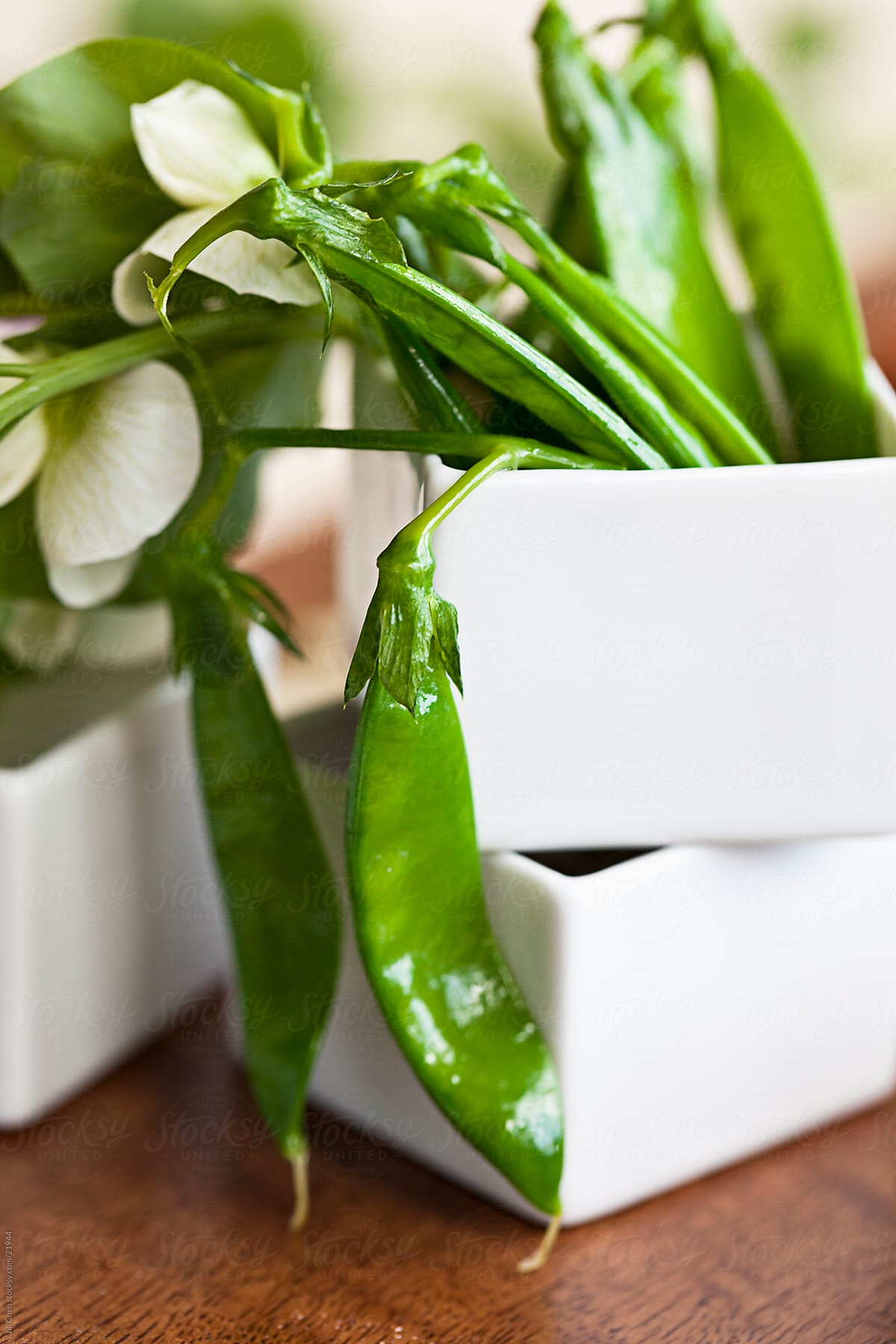 "Snow Pea Appetizer" by Stocksy Contributor "Jill Chen" - Stocksy