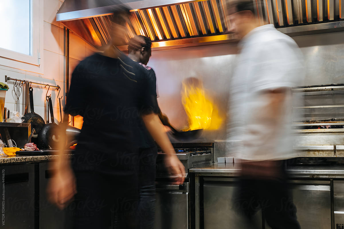 "Multiethnic Men Cooking In Kitchen" by Stocksy Contributor "VICTOR ...