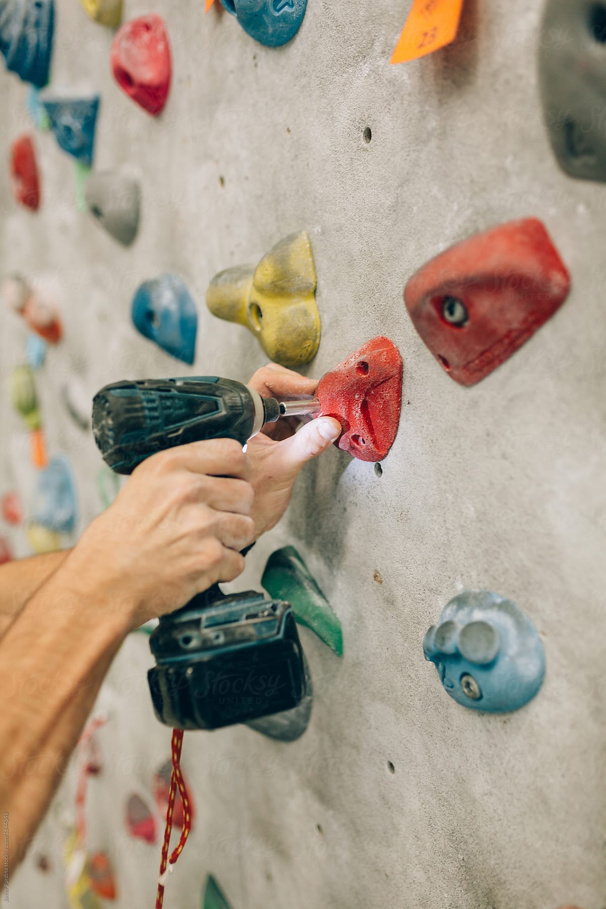 "Working At A Climbing Gym" by Stocksy Contributor "Pardina Studio x ...