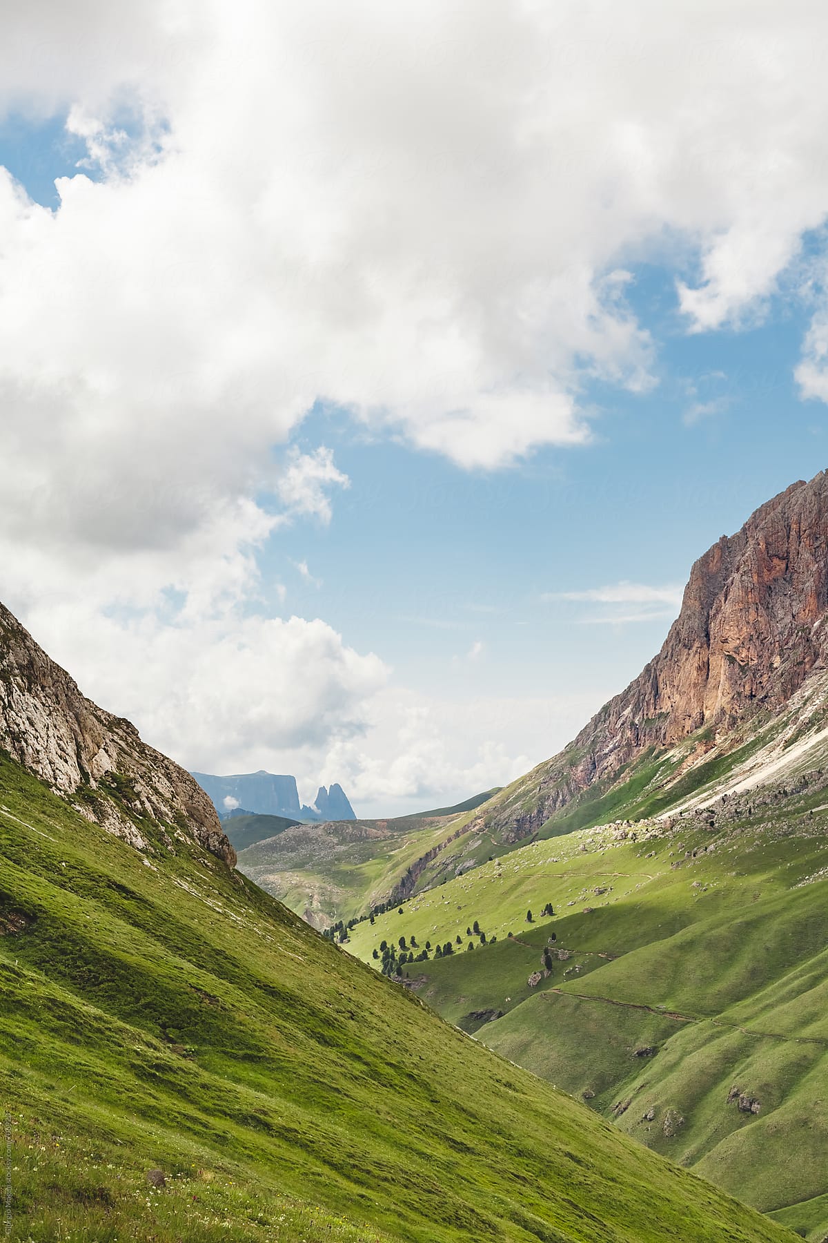 "Dolomite Mountains, Alpine Landscape In Italy" by Stocksy Contributor ...