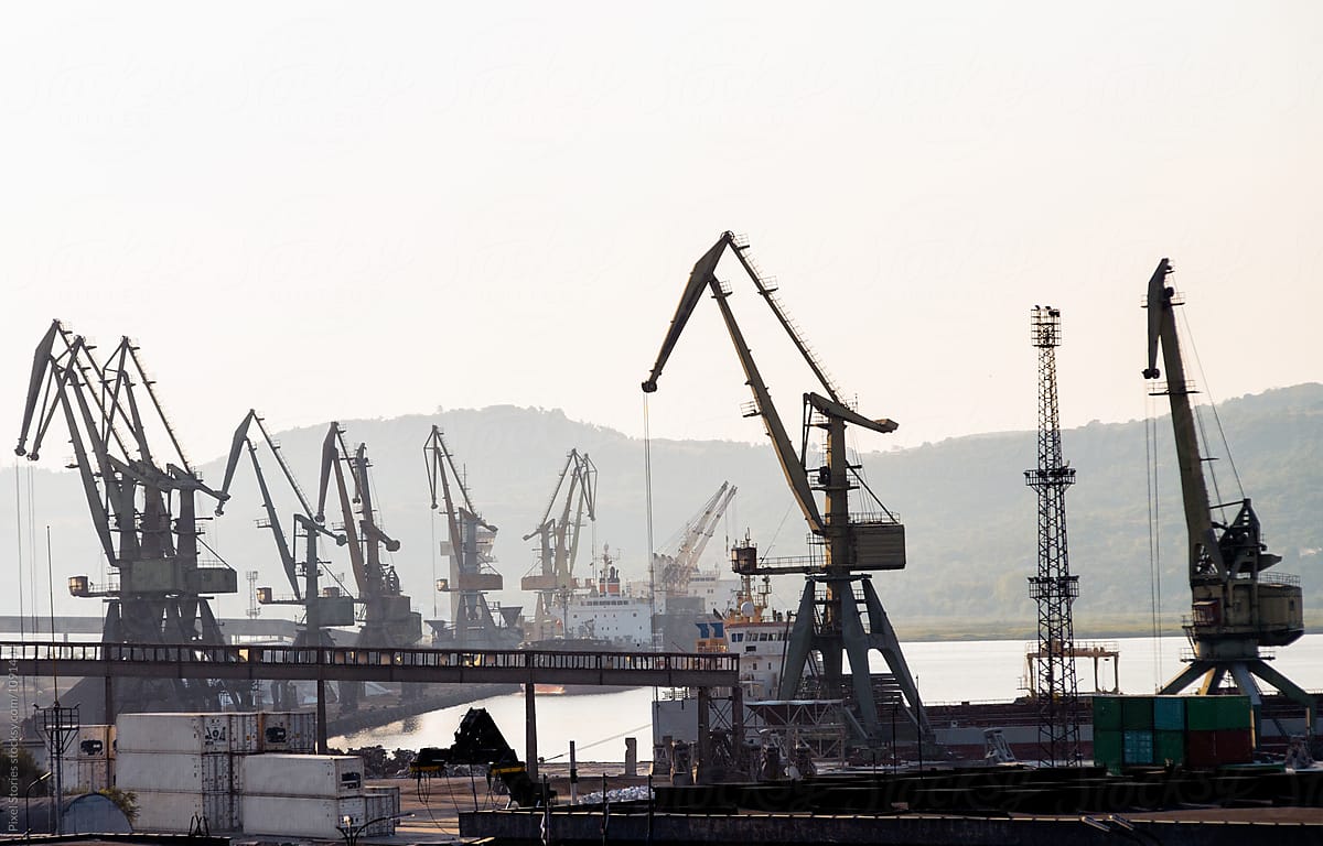 "Container Terminal" by Stocksy Contributor "Sibila and Pavel" - Stocksy