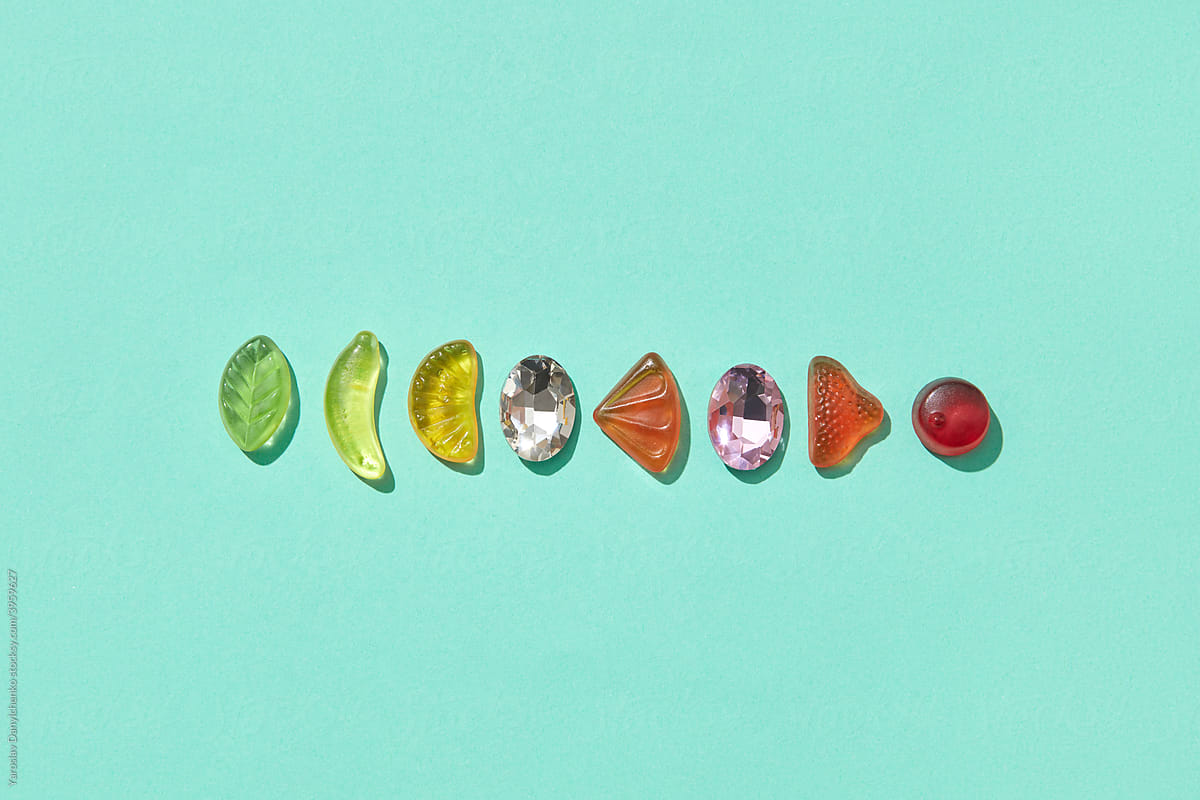 "Glamorous Gemstones And Jelly Candies" by Stocksy Contributor ...