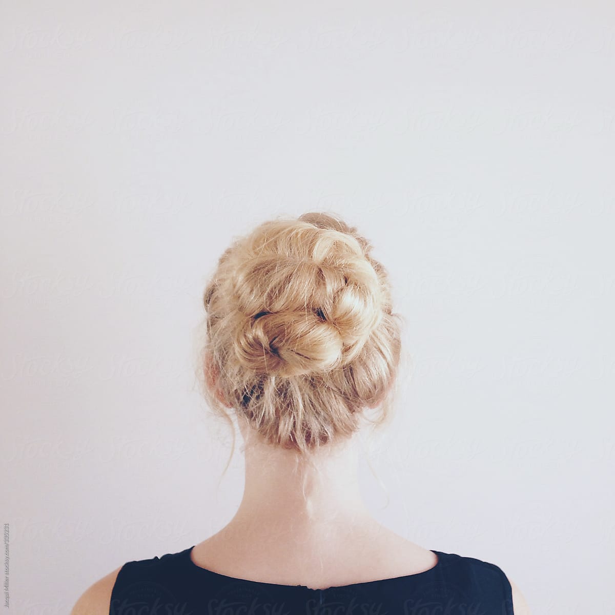"Back View Of Girls Hair In An Elaborate Twist" by Stocksy Contributor ...