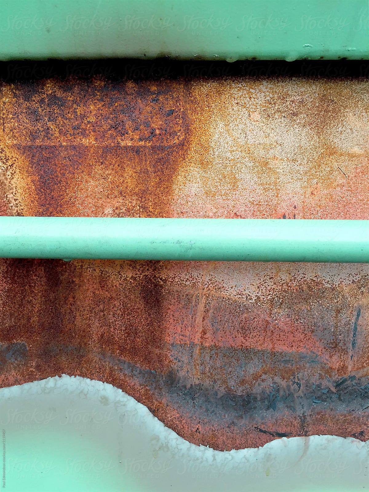 "Close Up Rusty Metal Trash Container" by Stocksy Contributor "Rialto ...
