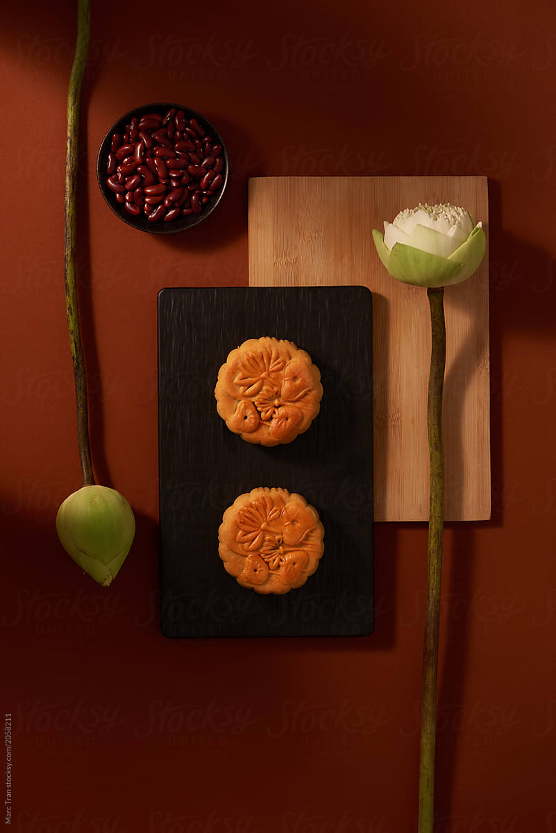"Chinese Traditional Pastry Moon Cake" by Stocksy Contributor "Marc ...