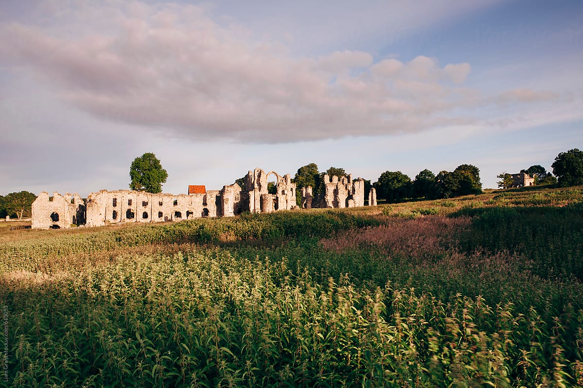 "Old Priory Ruins At Sunrise." by Stocksy Contributor "Liam Grant ...