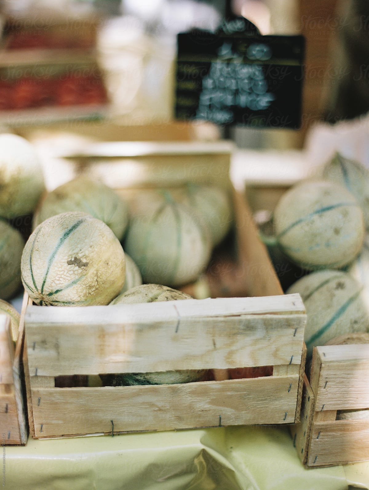 "Melons At A Market In France" by Stocksy Contributor "Kirstin Mckee ...