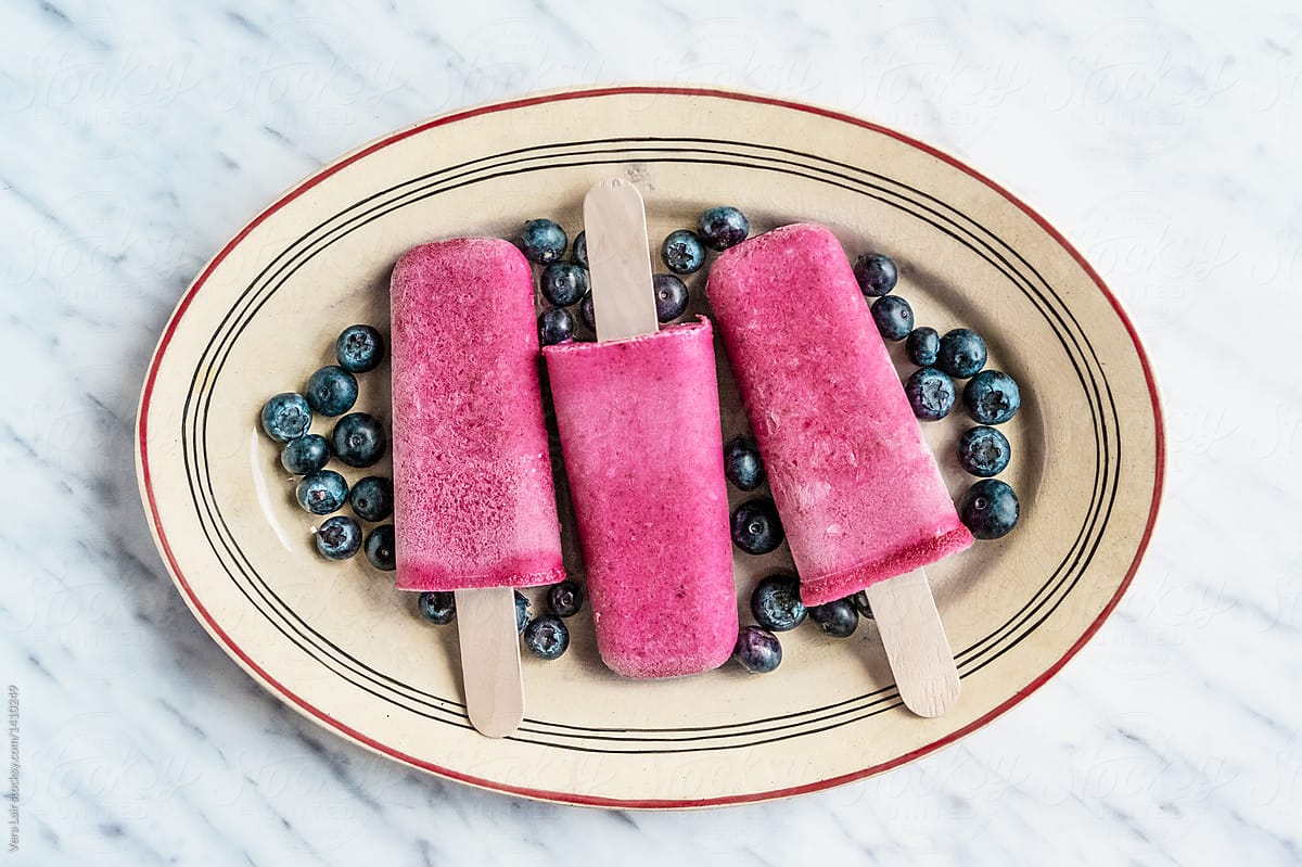 "Iced Popsicles" by Stocksy Contributor "Vera Lair" - Stocksy