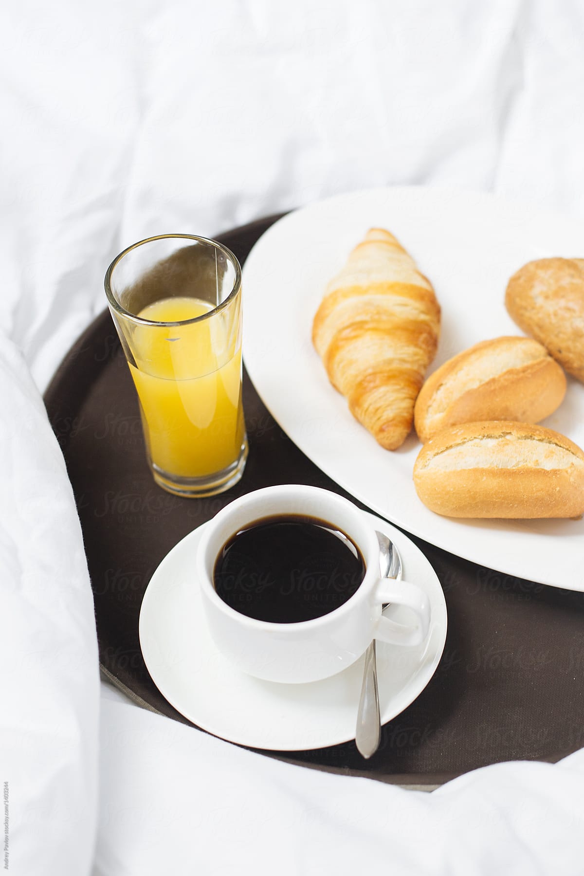 "Delicious Breakfast On Tray" by Stocksy Contributor "Andrey Pavlov ...