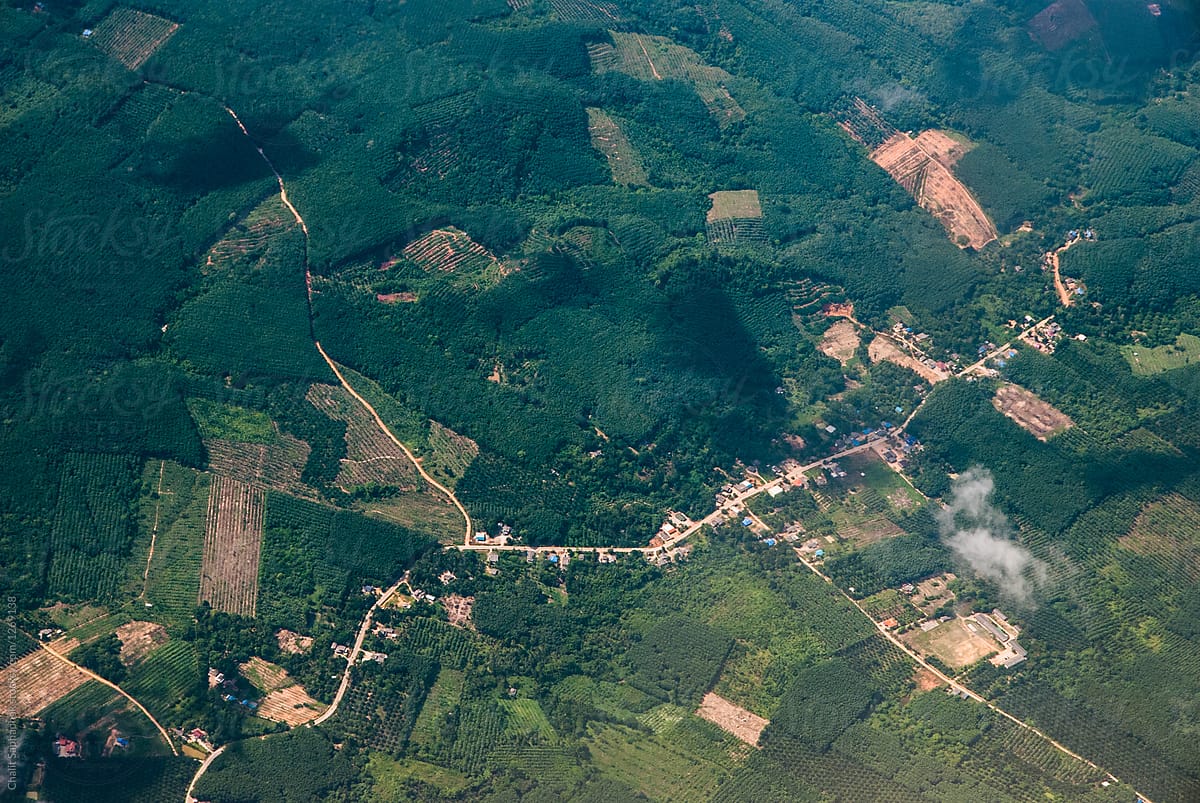 "Thailand From Above" by Stocksy Contributor "Chalit Saphaphak" - Stocksy