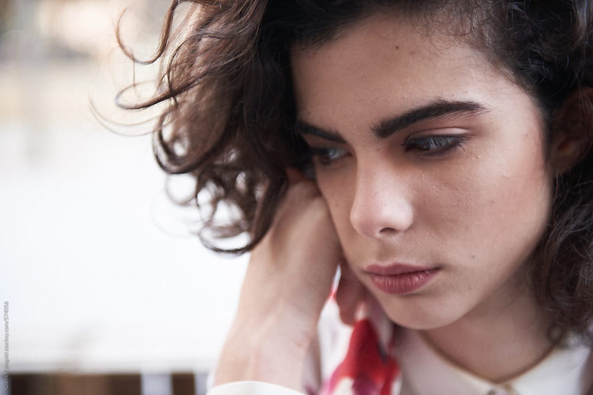 "Sad Portrait" by Stocksy Contributor "Guille Faingold" - Stocksy
