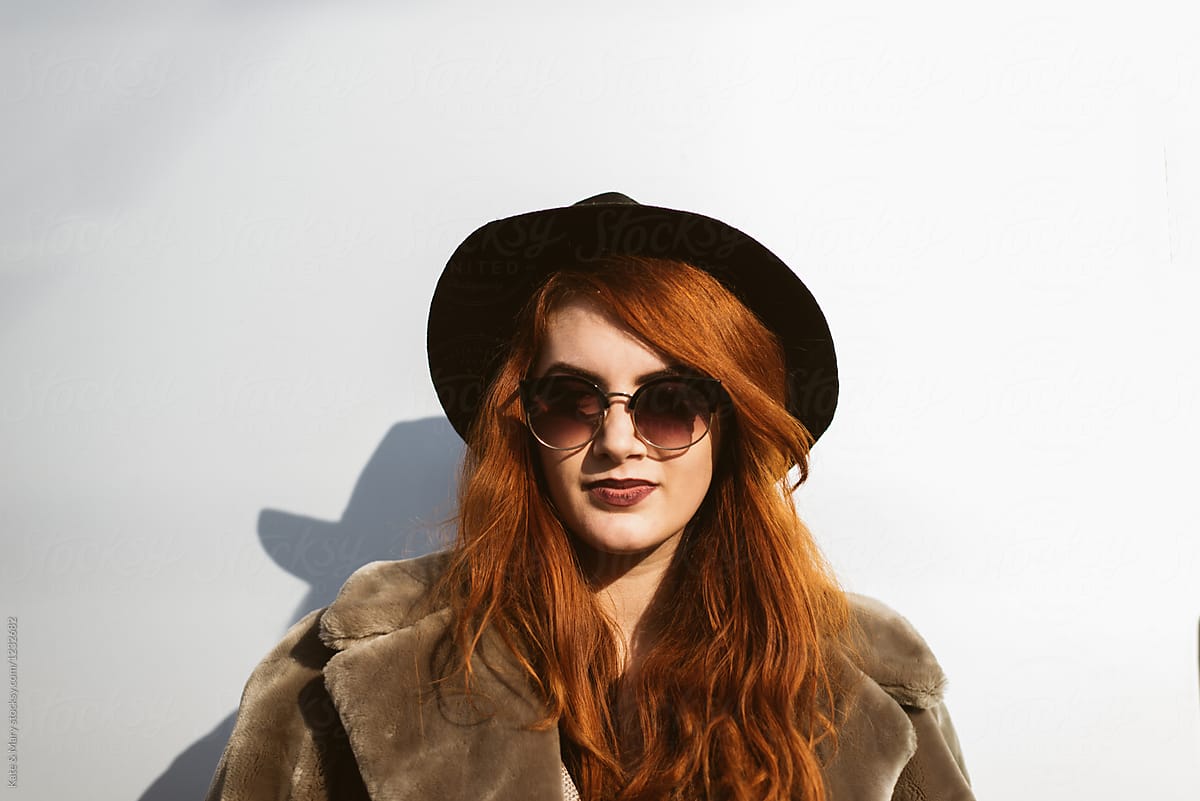 "Portrait Of Ginger Woman" by Stocksy Contributor "Twenty Eight" - Stocksy
