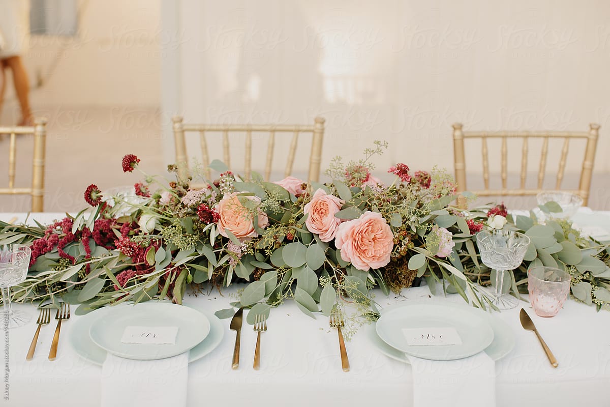 "Wedding Floral Centerpiece" by Stocksy Contributor "Sidney Scheinberg ...