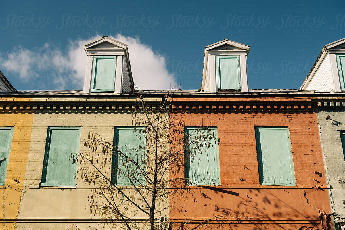 "Colorful Abandoned Buildings In Mobile, Alabama" by Stocksy ...
