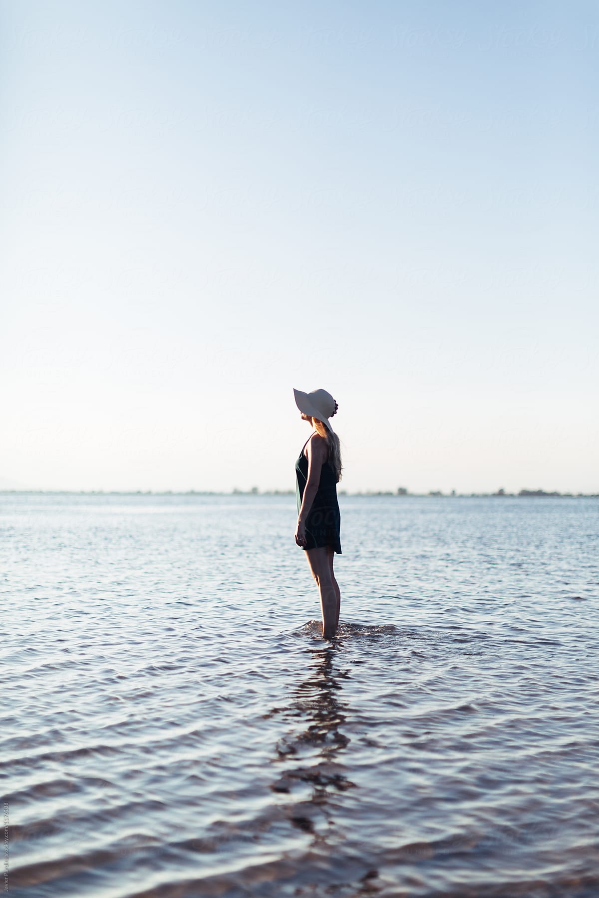 "Woman On Water" by Stocksy Contributor "Pardina Studio x Katya D ...
