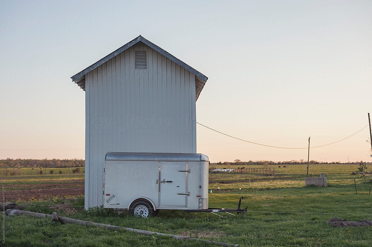 "Feed Shed On A Rural Virgina Farm" by Stocksy Contributor "CWP, LLC ...