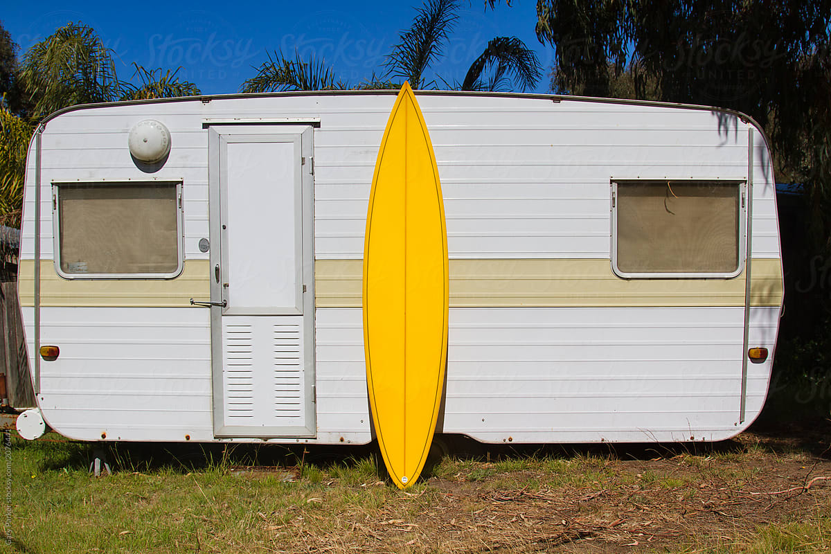 "Yellow Board Yellow Caravan" by Stocksy Contributor "Gary Parker ...