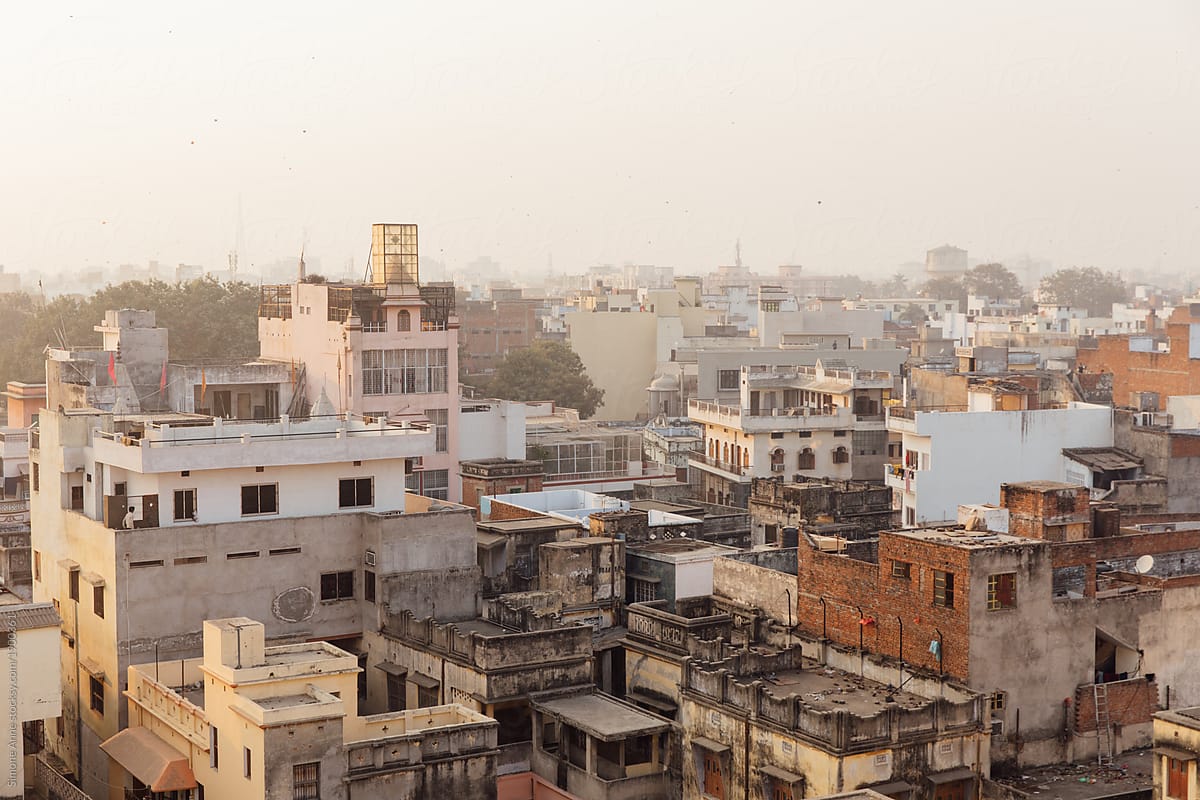 "A View Of Varanasi From The Rooftop In Late Afternoon" by Stocksy ...