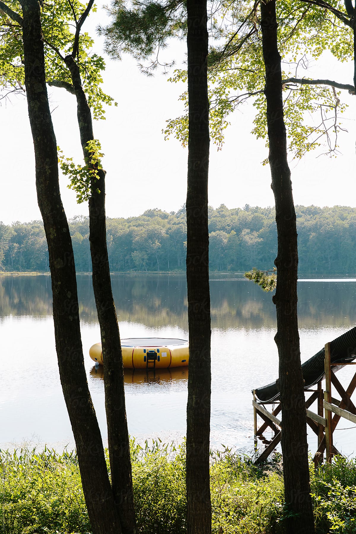 "Lake Landscape In Pennsylvania" by Stocksy Contributor "Raymond Forbes ...