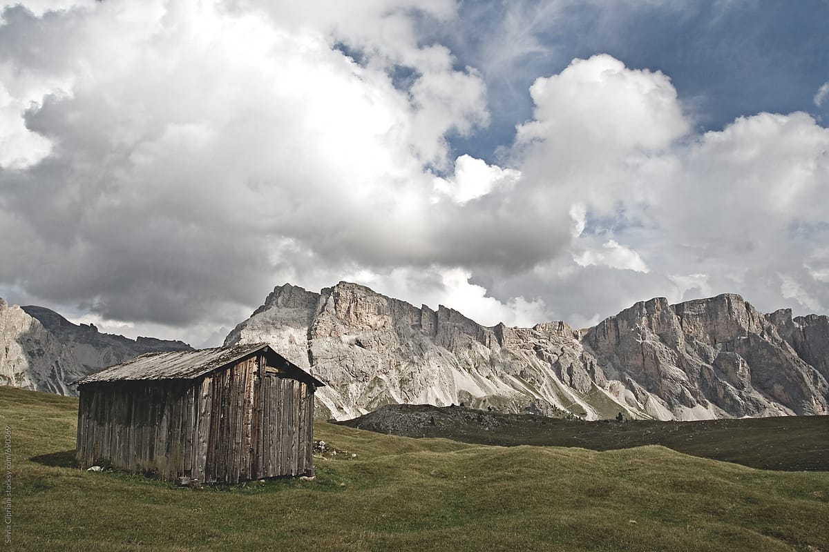 "Alpine Hut In The Mountains" by Stocksy Contributor "Bianca Loðbrók ...