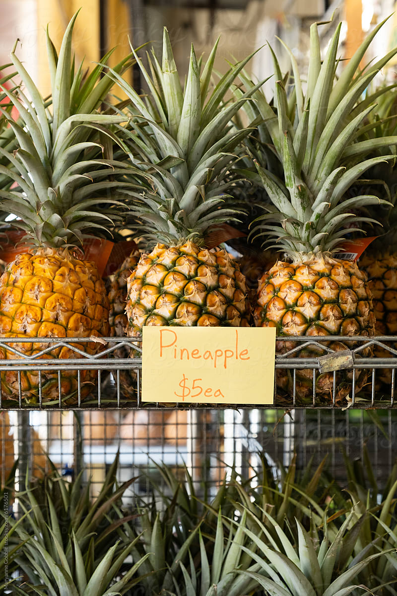 "Pineapple Fruit Stand In Hawaii" by Stocksy Contributor "Maryanne ...