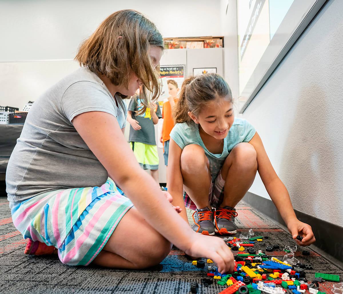 "Students In Classroom At STEAM Summer Camp" by Stocksy Contributor ...